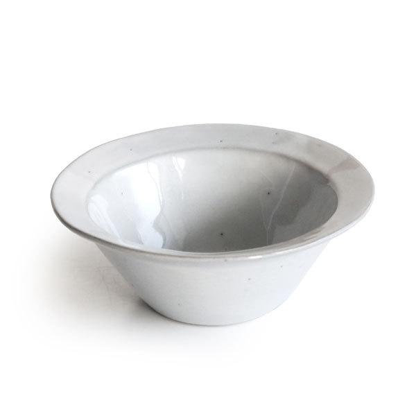 【Saveur】サヴール　ボウル14.5ｃｍ サラダボウル スープボウル 黒土 グレイ カフェ ロロ 日本製