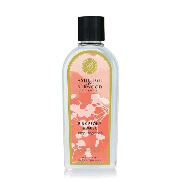 【Ashleigh &amp; Burwood】アシュレイ＆バーウッド　フレグランスオイル　 ピンクピオニー＆ムスク　500ml　Pink Peony &amp; Musk 消臭剤 フレグランスランプ  殺菌 消臭 抗菌効果 イギリス製