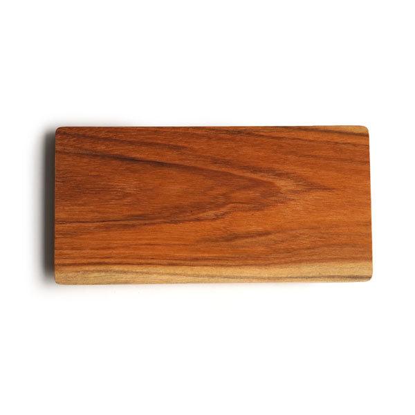 【TEAK WOOD】プレート　レクタングル　S　20ｃｍ カップホルダー無し 四角トレー プレート トレイ チーク材 木製 ウッド 天然木 インスタ
