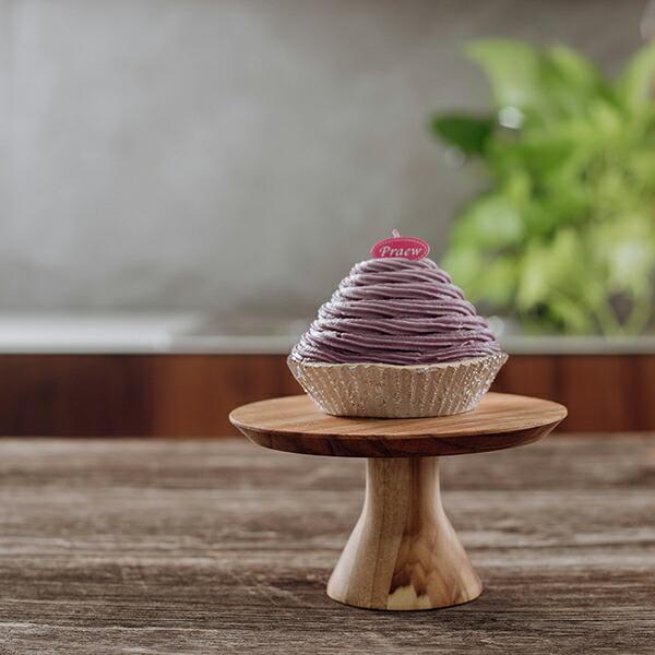 【TEAK WOOD】ウッドコンポート　Φ140　wood compote　チーク