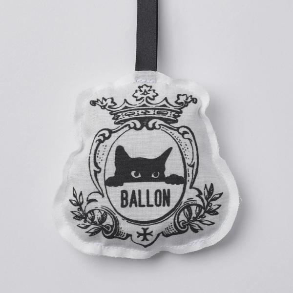ballon バロン　匂いふくろ　香る　サシェ　オーナメント　猫　エンブレム　かわいい　おしゃれ　インテリア　