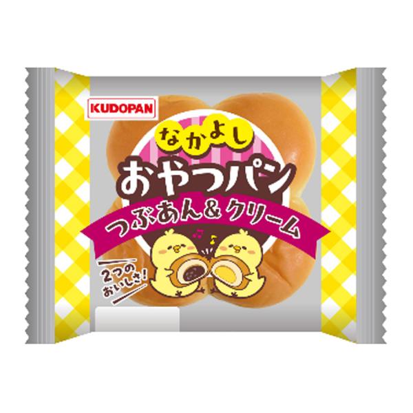 しっとりとしたパン生地でクリームとつぶあんを包んだミニパンを、くっつけて焼き上げました。アレルゲン：乳成分・卵・小麦・大豆※メーカーの製造状況に合わせて販売期間が前後する場合もあります。※本商品の賞味期限は製造日より３日と大変短いため、ご注...