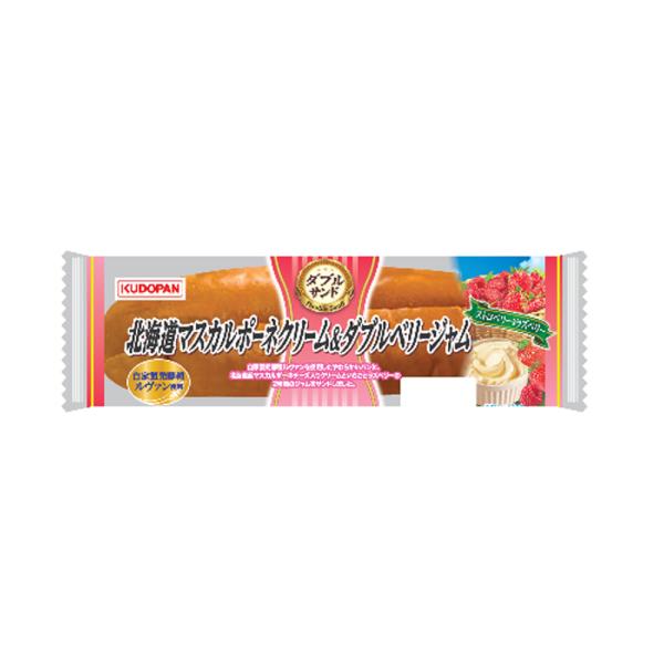 自家製発酵種ルヴァンを使用したやわらかいパンに、北海道産マスカルポーネチーズ入りクリームといちごとラズベリーの２種類のジャムをサンドしました。※メーカーの製造状況に合わせて販売期間が前後する場合もあります。※本商品の賞味期限は製造日より３日...