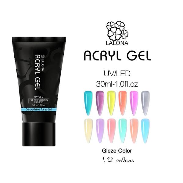 専用チップフォームで簡単に長さ出しができるアクリルネイルジェルです。硬化後の硬さや艶も抜群♪仕上げはトップコートを塗ってください。持ちを良くするためにはプライマー、ベースジェルをご使用ください。ラローナジェルソリューション、またはラローナア...