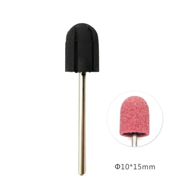 フットケア用のサンディングバンドを装着して使用します。こちらはピンクキャップに対応します。■サイズ：画像参照■シャンク：3/32”一般的なサイズ■素材：タングステン/シリコン■原産国：中国※お子様の手の届かない場所に保管してください。※パッ...