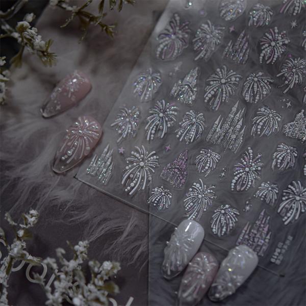 少しぷっくりしたデザインシールです。■カラー：画像参照■原産国：中国※入荷時期により画像と実物のデザインに違いがある場合がございます。※価格は予告なく変動いたします。