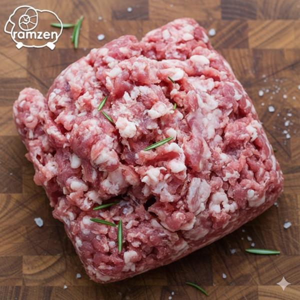 粗挽きラム挽肉150ｇ（冷凍真空パック）