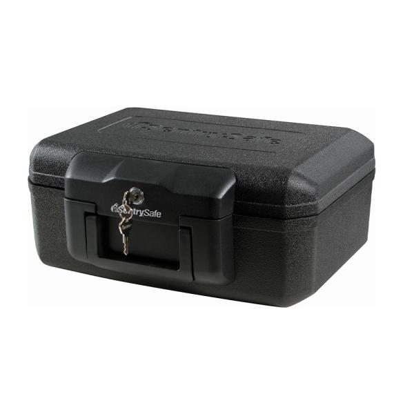 ■仕様・材質:耐火材（サーバイバキャスト）、ポリマー層・外寸サイズ(約):W362×D284×H156mm・内寸サイズ(約):W305×D191×H89mm・重さ:約6.2kg・容量:約5.2リットル（B5紙対応）・付属品:鍵2本、取扱説明...