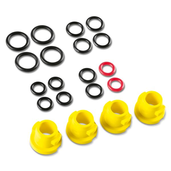 ■仕様・セット内容:高圧ホース用/フックタイプのトリガーガン接続側(黒×2個・赤×2個)、高圧ホース用/機械本体との接続がねじ込みタイプの高圧ホース用本体接続側(×4個)、高圧ホース用/クイックタイプのトリガーガン接続側・本体接続側(×4個...