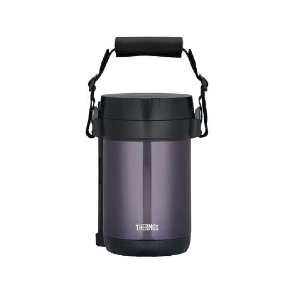 ■仕様・セット内容:本体(保温容器)、おかず容器、ごはん容器、スープ容器、ハシ(ケース付)・ごはん容量:0.75L・色:ミッドナイトブルー・保温効力:70℃以上(6時間)・素材:内びん/ステンレス鋼、胴部/ステンレス鋼(アクリル樹脂塗装)、...