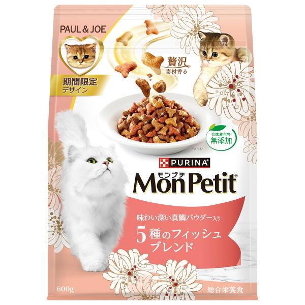 ■仕様・対象:猫・賞味期限:製造から540日・原材料:穀類(とうもろこし、とうもろこしたんぱく、小麦、米等)、肉類(チキンミール等)、動物性油脂、魚介類(まぐろ、かつお、サーモン、フィッシュパウダー、真鯛パウダー)、たんぱく加水分解物、フレ...