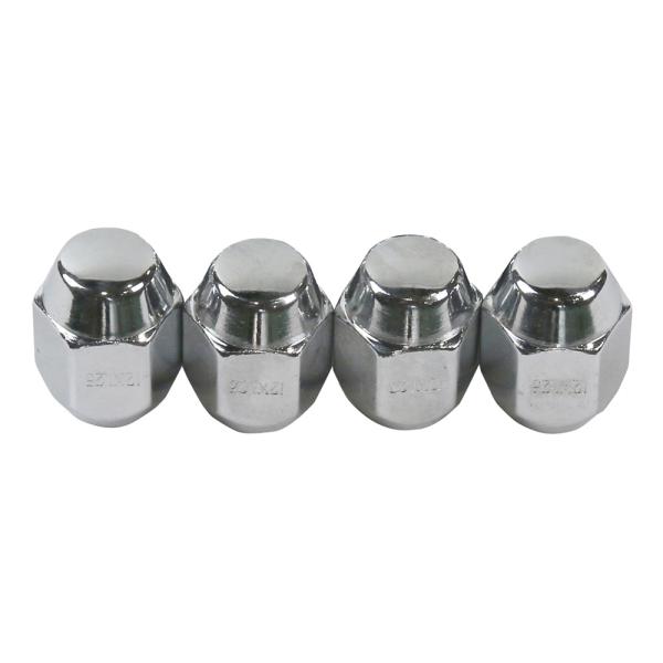 ■仕様・適応メーカー:ニッサン、スバル、スズキ用・適合レンチ:21mm・全長(約):30mm・形状:M12×ピッチ1.25、60度テーパー・材質:炭素鋼(クロームメッキ)・4個入り■商品説明・袋タイプのホイールナットです。※品質向上のため予...