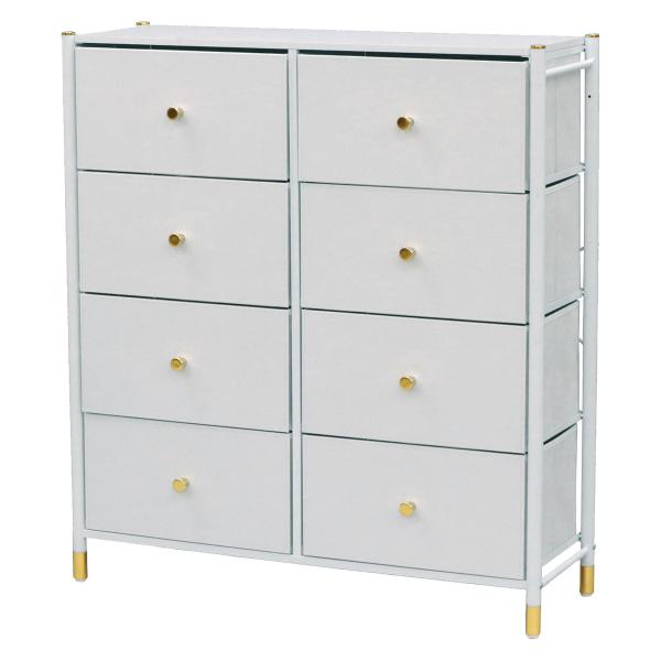 ■仕様・本体サイズ(約):幅885×奥行300×高さ982mm・引出し外形(約):幅400×奥行280×高さ210mm・耐荷重(約):天板30kg、引出し5kg・付属品:六角レンチ、転倒防止用ネジ・材質:(構造部材)メラミン樹脂化粧繊維板,...