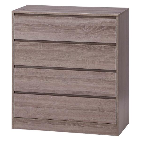 ■仕様・カラー:グレー・製品サイズ:幅805×奥行400×高さ900mm・耐荷重(全体):80kg・耐荷重(引出1杯):15kg・板厚:15mm・材質:表面材/プリント紙化粧繊維板・重量:36.5kg・お客様組立品■商品説明・工具を使わずカ...