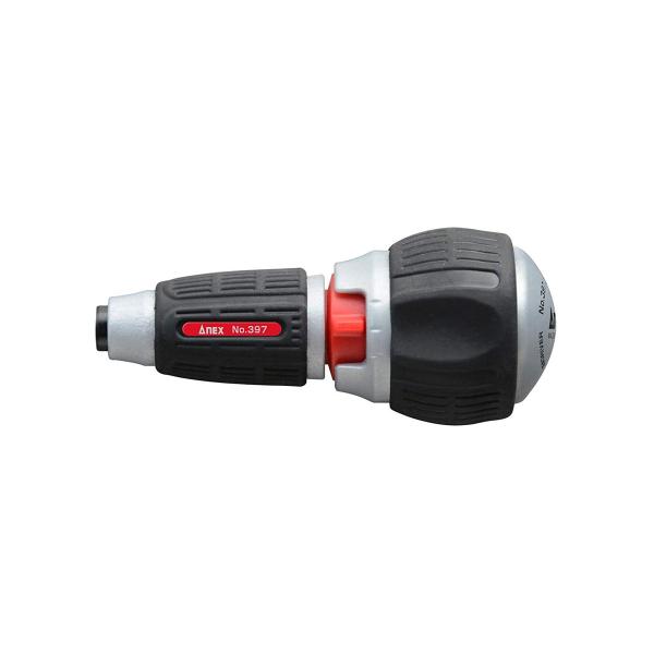 用途:プラスやマイナス等のビス回しの際にラチェットタイプ:早回しが可能ボールグリップ:力が入りやすい差替式:電動用ビットも使用可能(全長60mm以上)ギア数:72枚ラチェット切替式:右回り、固定、左回り製品サイズ(mm)縦×横×高さ:100...