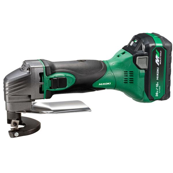 ■仕様・電圧:18V・切断能力:軟鋼材1.6/ステンレス板1.2mm・ストローク数:5,300・作業量:軟鋼板1.6mm約53m ※バッテリBSL36A18X使用・付属品:シックネスゲージ、六角棒スパナ(3mm)/ムービングブレード(本体装...