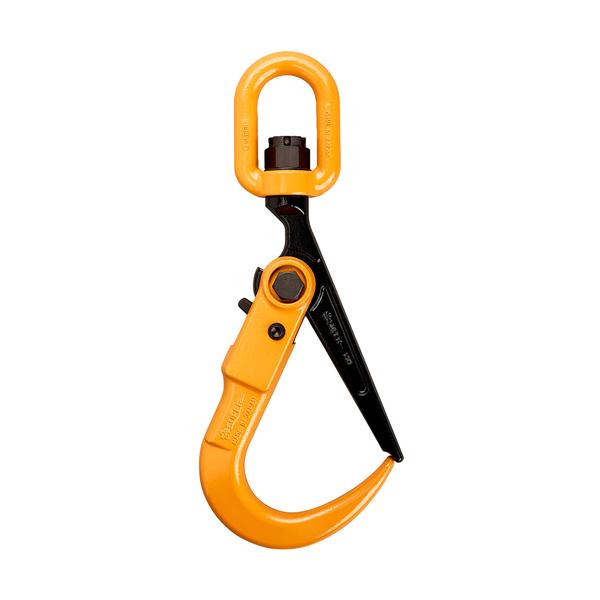 ■仕様・基本使用荷重(t):2・サイズ(mm):全長/402、幅/166、本体厚さ/54・タイプ:スイベル付・材質:特殊鋼・重さ:4.2kg■商品説明・敷鉄板の運搬・施工作業や安全フックとして直吊り作業に。・スイベルアイ付でワイヤロープのよ...