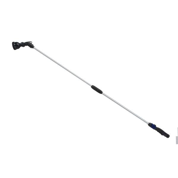 ■使用シーンに合わせて伸縮が可能な散水ノズルです。■最大で156cmまで伸びるので、今まで届かなかった高所や下回りの洗浄に便利です。■グリップの部分を回して伸ばすだけで伸縮が可能です。■親指ひとつで操作が可能なON/OFF切り替えスイッチ。...