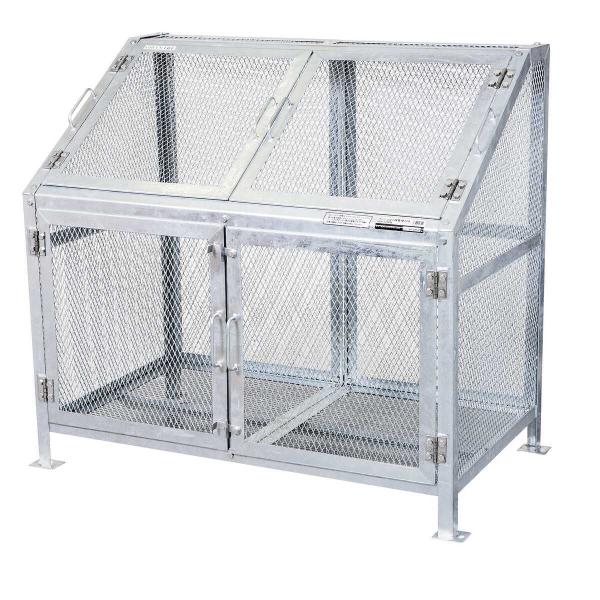 ■町内会・自治体の使用に最適。■犬やカラスからの被害を防ぎます。■ニオイがこもらないメッシュ仕様。●容量:約600L●目安:45Lごみ袋約13回分●材質:スチール(溶融亜鉛メッキ)●お客様組立品●製品サイズ:幅125×奥行き76×高さ112...