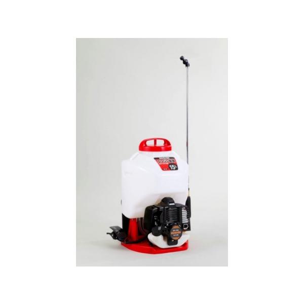■仕様・タンク容量:15L・ポンプ型式:カスケード式・最大吸水量:6L/分・最高圧力:締め切り時0.8MPa(8kgf/cm2)・噴霧量:縦型二頭口 2L/分、泡状除草 0.6L/分・噴霧目安:縦型二頭口 幅約1m、泡状除草 0.5m・型式...