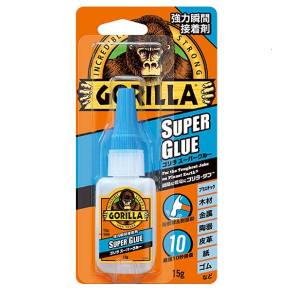 ■仕様・種類:化学反応形接着剤・成分:シアノアクリレート(5％)、合成樹脂(15％)・正味量:15g・使用できるもの:プラスチック、木材、金属、陶器、タイル、石材、皮革、布、紙、ゴム、硬質/軟質ビニールなど・使用できないものポリエチレン・ポ...