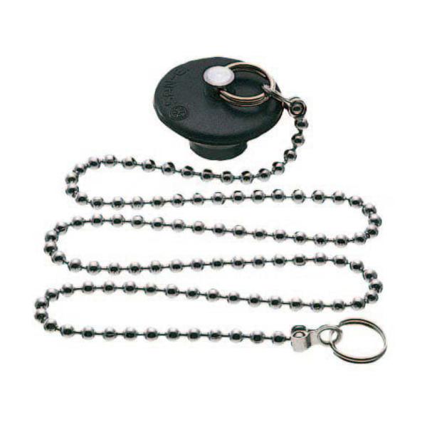 ■仕様・取付寸法:25~28mm・クサリ長さ:670mm・クサリ玉サイズ:4.5mm・材質:ステンレス銅、黄銅、EPDM■商品説明・排水口に密着、しっかり止水。・※注意:排水口上側から18mm以下に従事型のゴミ受けがある場合は使用できません...