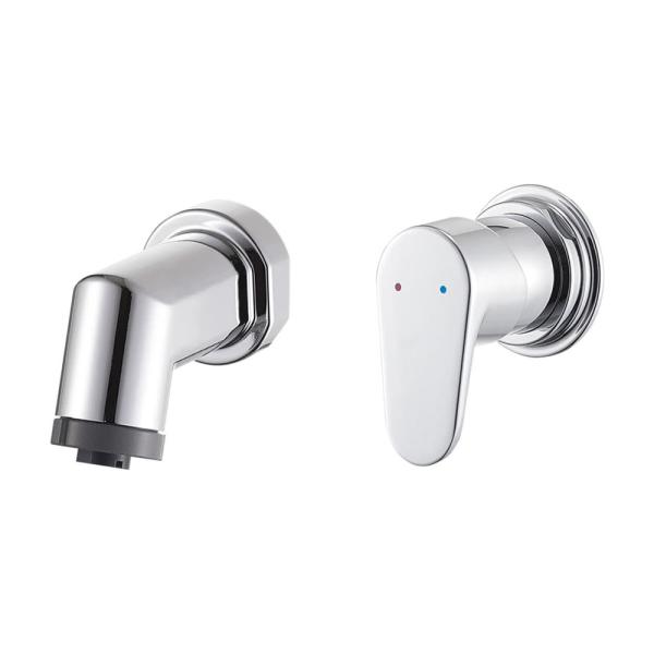 ■仕様・取付穴径:46mm・取付ナット対辺:45mm・取付厚み:5~10.5mm・引き出しホース:1.1m・製品重量(g):1970■商品説明・洗面化粧台で壁出し式の水栓。・お湯と水の境目を「カチッ」というクリック感でお知らせ。・ハイバック...