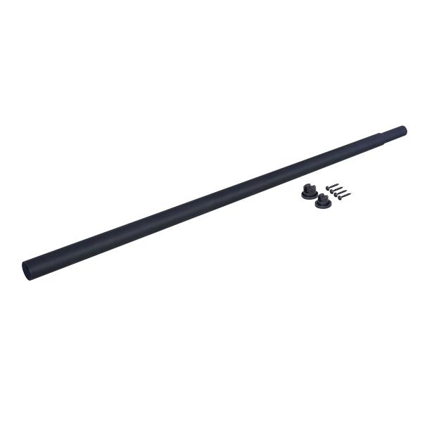 ■仕様・製品サイズ:幅110~190×奥行3×高さ3cm・セット内容:伸縮アイアンロッド1本、ソケット大1個、ソケット小1個、ねじ4本、取扱説明書・耐荷重:40kg(長さ110cmで設置した場合)/10kg(長さ190cmで設置した場合)※...