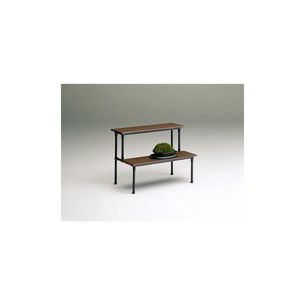 育てる、飾る、そして観る。落着いた色合いで盆栽をさらに演出します。お客様組立商品です。サンアロー接着液付きです。 品 番：YFR-92  カラー：グレー（板はブラウン）  材 質：イレクター（板はポリプロピレン） サイズ：90×60×67c...