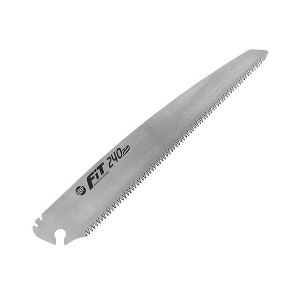 ブランド名：バクマ、商品名：ＩＢＦ[バクマ]替刃式折込鋸Ｆｉｔ240替刃■特徴／・刃先には衝撃焼入を施してありますので耐久性に優れシャープな切れ味を長期間保てます・角度2段切替式で用途に応じて角度を選べます■仕様・刃渡り：240mm・刃数7...