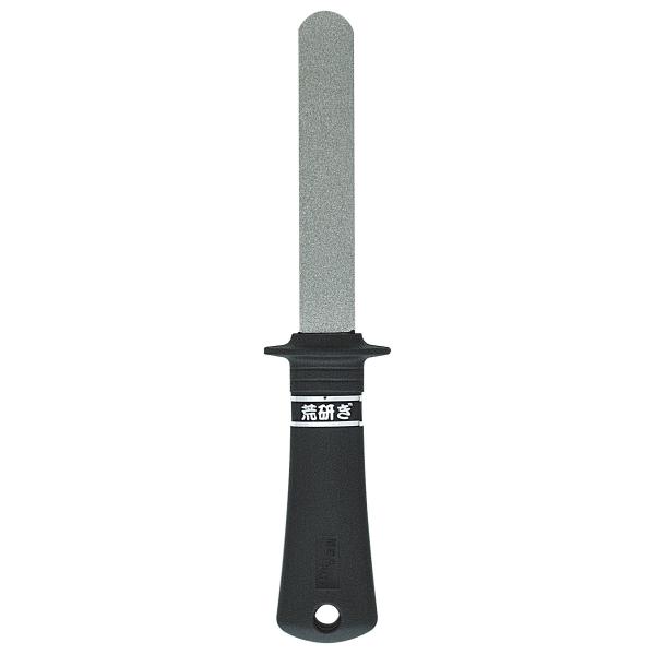 ●用途:包丁などの刃物の荒研ぎ・仕上げ●全長:215mm●質量:58g●注意・シャープナーを刃に対して垂直に当てないでください。刃こぼれ、ダイヤモンド砥粒の剥離の原因になります。・刃物の刃研ぎ以外には使用しないでください。・使用後は洗剤を付...