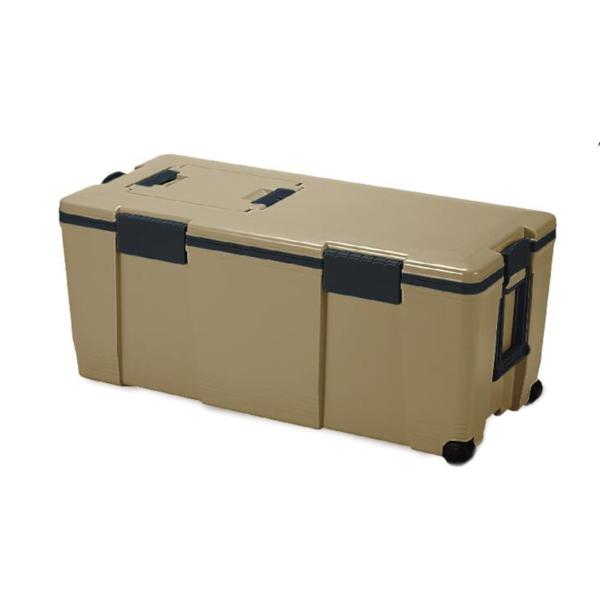 ■仕様・内寸(約):幅72×奥行28×高さ30cm・材質:(本体,フタ)ポリプロピレン、(フタパッキン)発泡ポリエチレン、(断熱材)発泡スチロール、(水抜栓パッキン)NBR(ニトリルゴム)・製品サイズ(mm) 幅×奥行×高さ:880×410...