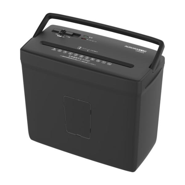 ■仕様・電源:AC100V 50/60Hz・消費電力:150W・裁断速度:約2.0m/分・ダストボックス容量:約9L・モーター音量:65dB・最多挿入枚数:6枚(A4コピー用紙)・裁断サイズ:A4コピー用紙 4X38mm(クロスカット)・連...