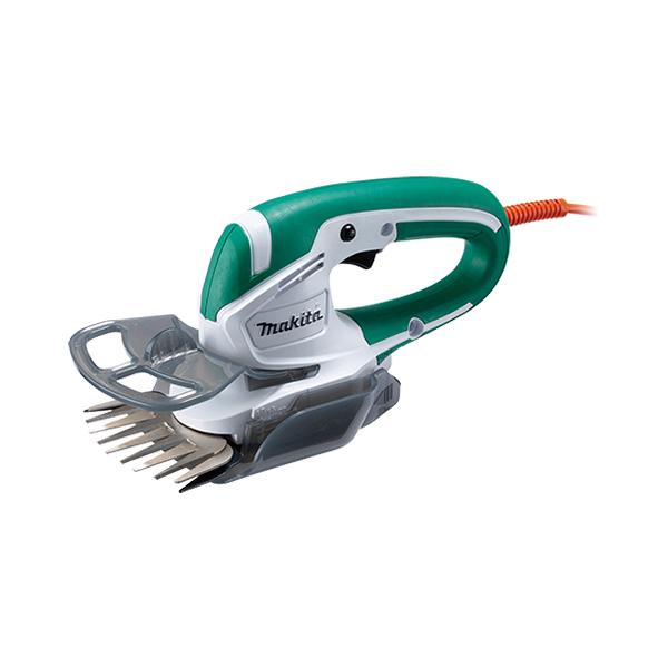 ■仕様・刈込幅110mm・その他の機能:特殊コーティング刃＋上下刃駆動で切れ味抜群・グラスレシーバを外せば生垣(細い枝)の刈込みも可能・腰用コードフック付・ソフトグリップ付・通電ランプ付■商品説明・グラスレシーバ収集量アップ。・刈込み高さ調...