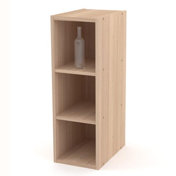 ■仕様・カラー:メープル・製品サイズ:(約)幅20×奥行29×高さ60cm・重量:(約)5.1kg・耐荷重:天板15kg、棚板10kg、横置き時30kg ※耐荷重は均等測定値による推奨値であり保証値ではありません。・材質:表面材/プリント紙...