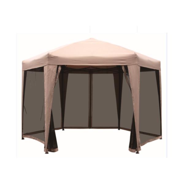 材質:スチール・ポリエステル・PAコーディング色:ブラウンお客様組立品製品サイズ(mm) 縦×横×高さ:4100×3750×2620製品重量(g)164008~10人用の大きなガーデンガゼボです。コンパクトに収納することができます。持ち運び...