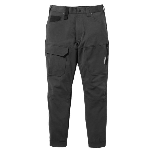 ■仕様・サイズ:ウエスト67~72cm/ワタリ巾30cm/股下68cm/裾巾13.5cm・色:スミグレー・シルエット:レギュラーフィット・生地:ナイロン57％(コーデュラ27％・他ナイロン30％) 、綿40％、ポリウレタン3％■商品説明・丈...