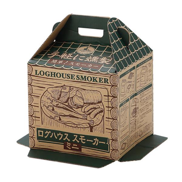 ■仕様・製品サイズ(約):幅250×奥行250×高さ350mm・セット内容:スモーカー、網、アルミ箔容器、バー×2、スモーキングブロック100g・燻煙時間(約):130分(使用状況により異なります。)・材質:スモーカー(段ボール紙)、網・バ...