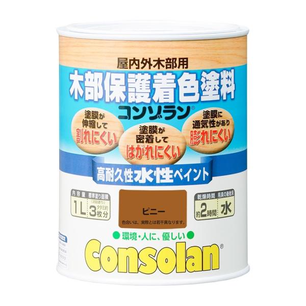 特長:抜群の耐久性で木部を守る、環境にやさしい水性ペイント■屋内外で使用できる、環境にやさしい水性ペイント。学校・幼稚園等の教育施設、牧場、家畜飼育場等にも最適です。■ 塗膜が柔軟性に富むので、木材の伸縮に順応、ワレやハガレが起こりにくくな...