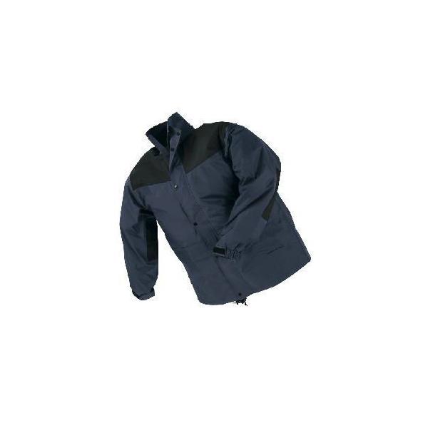 高い耐久性でハードワークをサポート[オックスフォード採用]防水性能と補強あて付がハードなシーンで活躍視界のよい透明フード背面反射テープ付肩・肘・膝部分に補強あて付携帯に便利　[袋付]※本商品は、商品特性上、返品をお受けする事ができません。