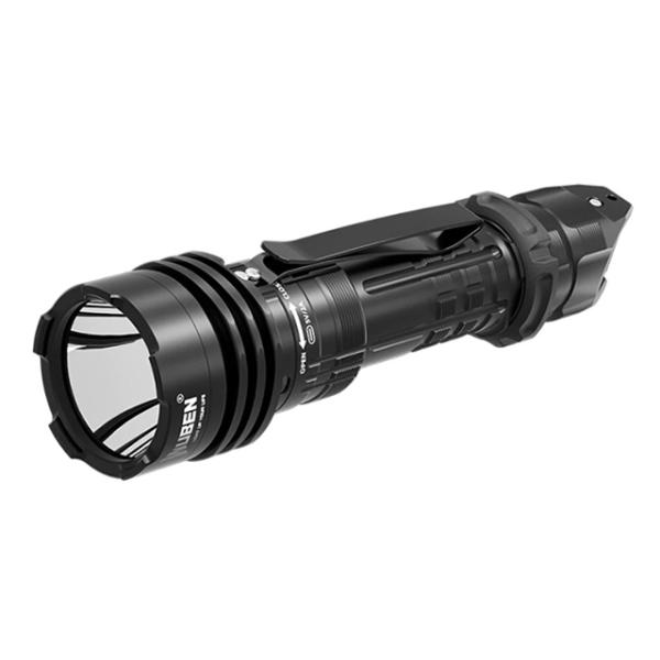 ■仕様・明るさ:最大約2000ルーメン・使用時間:最大約100時間・照射距離:最大約498メートル・電源:リチウムイオン充電池・規格:IP68・製品サイズ(mm) 幅×奥行:162×40・製品重量(g):165■商品説明・特許取得テールスイ...