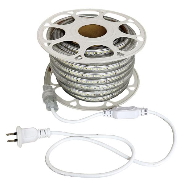 ■仕様・ロープ部サイズ(約):長さ10m 幅13mm、厚み7mm・製品重量(約):1326g(電源含む)・定格入力:AC100V(50/60Hz)・消費電力:60W・使用LED:2835LEDチップ(144個/1m)・明るさ/色温度:100...