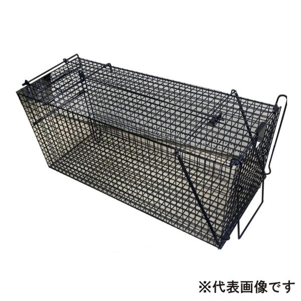 用途：作物、野菜、花、家畜、ペット、ゴミ捨て場などに被害をもたらす小動物の捕獲カラー：黒本体重量：約11kg　本体大きさ：幅41ｃｍ×長さ114ｃｍ×高さ52ｃｍ材質：スチール注意：野生動物の捕獲は法律により捕獲が禁止・制限されております。...