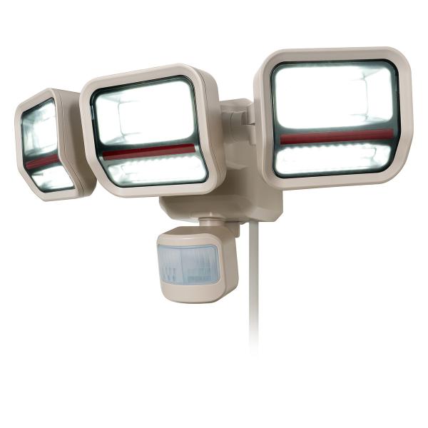 ■仕様・検知方式:赤外線受動式・電源電圧:AC100V 50/60Hz・消費電力:約21W(待機時約0.5W)・光源:白色LED ※LEDの交換はできません・全光束:約2200lm・点灯保持時間:約5秒/30秒/3分間 ※点灯中に人を検知す...