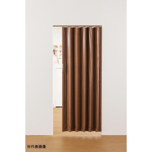 ■仕様・サイズ:幅150×高さ174cm■商品説明・木目調のアコーディオンドアです。・間口に合わせて高さの調整が最大4.5cmの丈詰めが可能。(お客様作業)・※注意:取付には木ネジを使用します。取付場所が木部(板厚10mm以上)であることを...