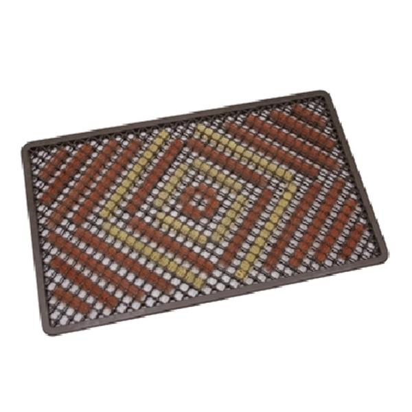 サイズ: 約W450×D750×H24mm (ブラシ24mm/ベース23mm)重量: 約1.5kg材質: ベース:ポリエチレン、ブラシ:ポリプロピレン雪落としや粗土砂落としのロングセラー。現場や工場、積雪時の玄関に最適です。※品質向上のため...