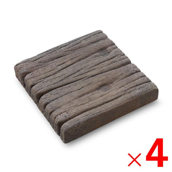 ■仕様・材質:コンクリート (鉄筋無し)・サイズ:225×225×高さ40mm/1個・重量:4.2kg/1個■商品説明・枕木板を模したリアルな質感の敷き材です。・自然なテイストを持ちながら、コンクリート製のため腐らず丈夫。・毎日水を与える花...