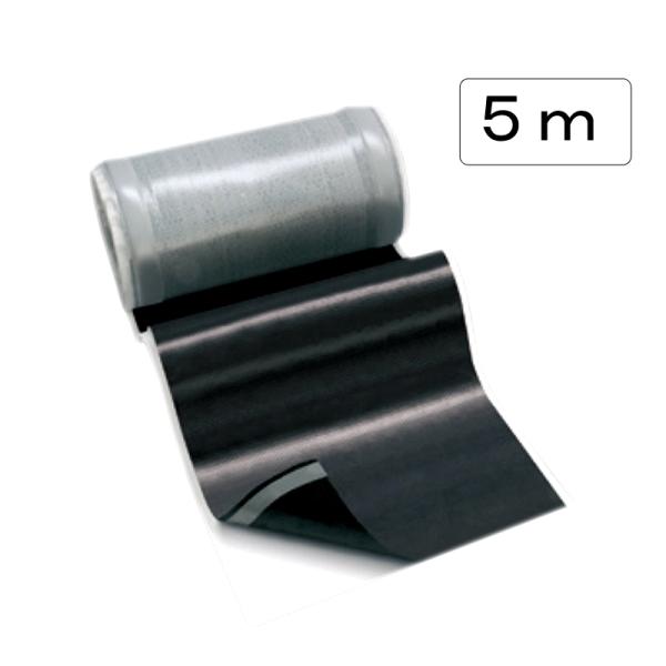 ■仕様・商品サイズ:幅280mm×長さ5m・重量:5.3kg・材質:ポリイソブレチン、アルミ・耐候性:10年から20年相当の天候に合格(紫外線・温度・湿度・酸性雨・凍結融解の複合試験)・伸縮性:長手方向60％、幅方向15％・色:黒・作業温度...