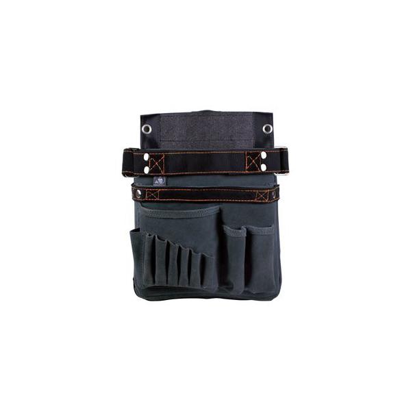 ・ベルト幅が合えば、どんなパーツ（他社製品含む）でも装着可能。・破れやすい土台下部にマイクロレザーを二重縫いし補強。・前面ポケットにビット差・マーカー差・カッター差を配置。・30cm曲尺が収納可能な内ポケット付。・土台に二重縫いしたマイクロ...