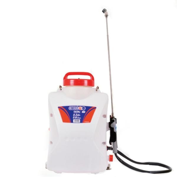 ■仕様・バッテリー:10.8V 1.5Ah リチウムイオン電池・充電時間:90分・使用時間目安:約90分・ポンプ方式:ギヤポンプ・圧力:0.3Mpa・吸水(吐出)量:0.8リットル/分・薬剤タンク容量:10リットル・付属品:保証書、1頭口ノ...